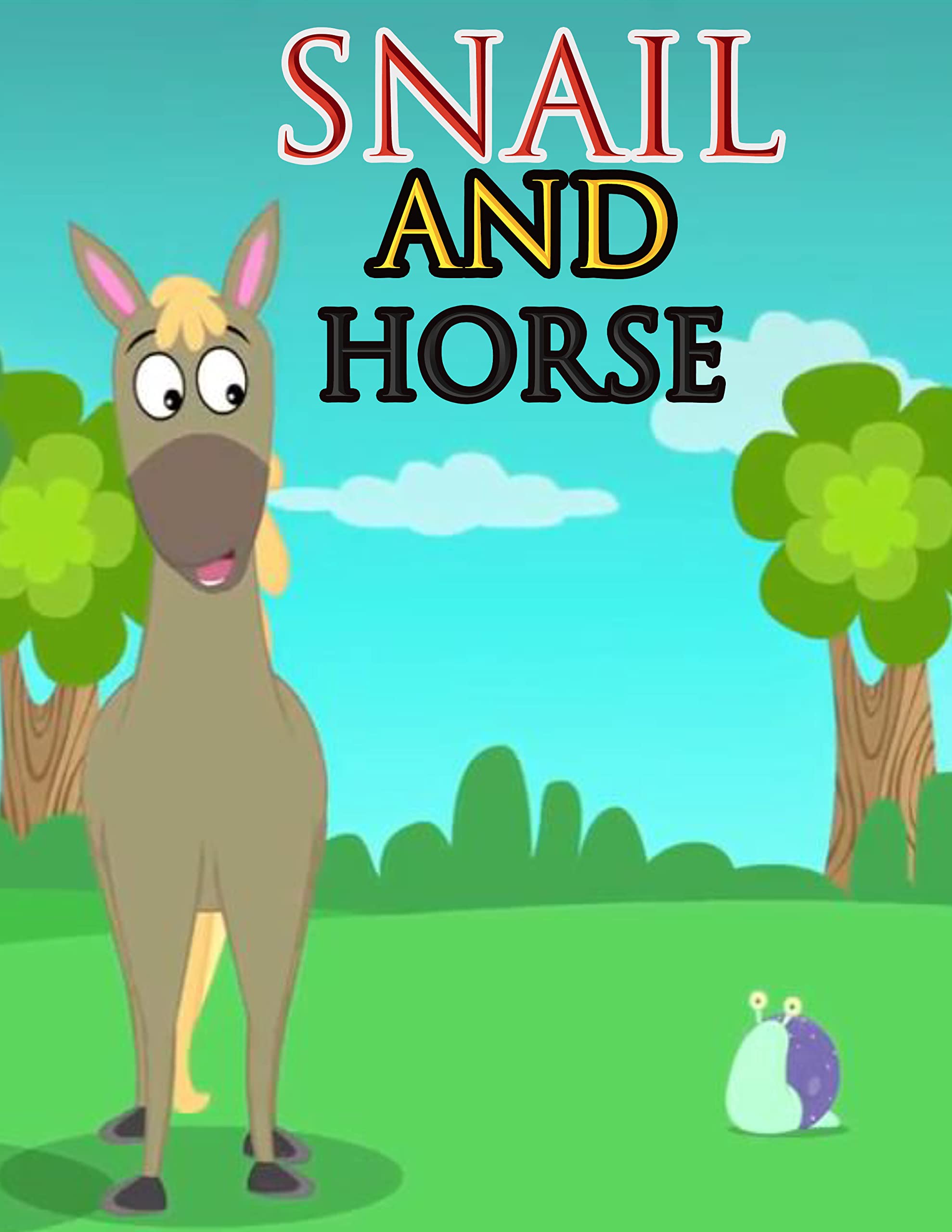 Snail and Horse | English stories for kids: Moral story books for ...