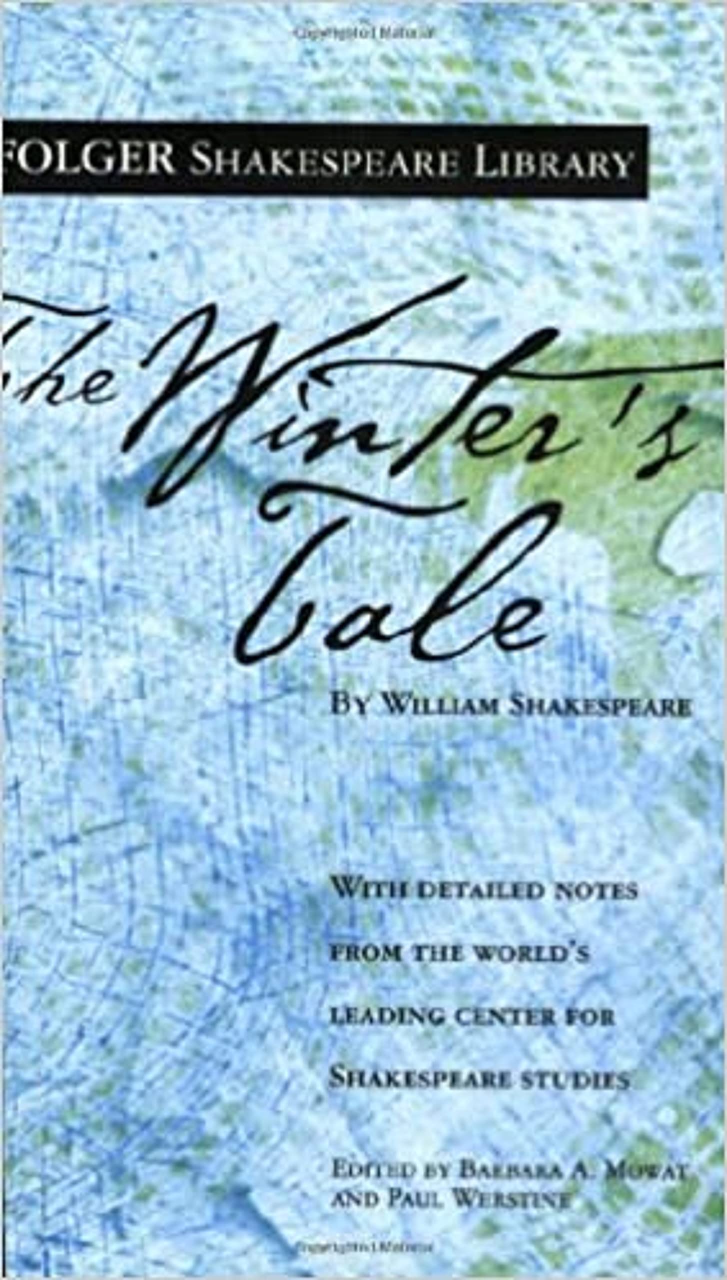 The Winter's Tale (Folger Shakespeare Library), tales of the winter ...