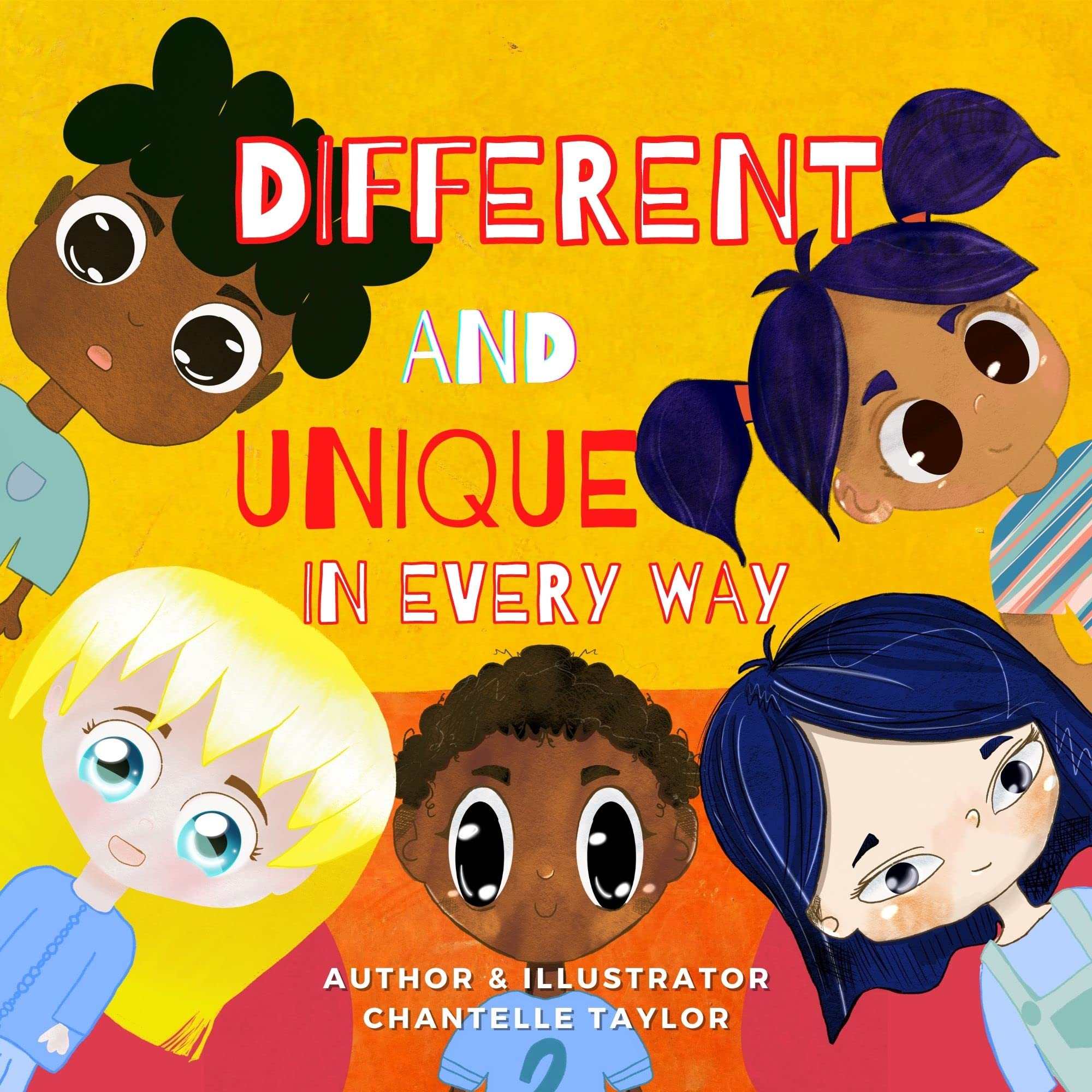 Different and unique in every way: Children's book about race and ...
