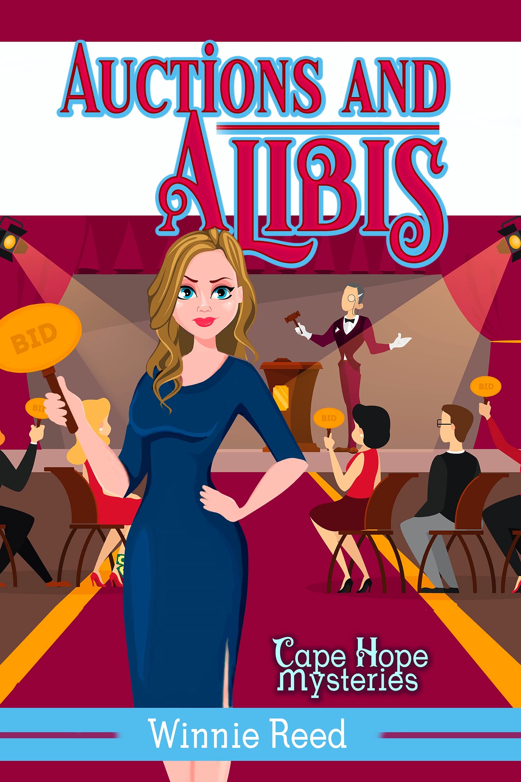 Auctions and Alibis (Cape Hope Mysteries Book 11) by Winnie Reed ...