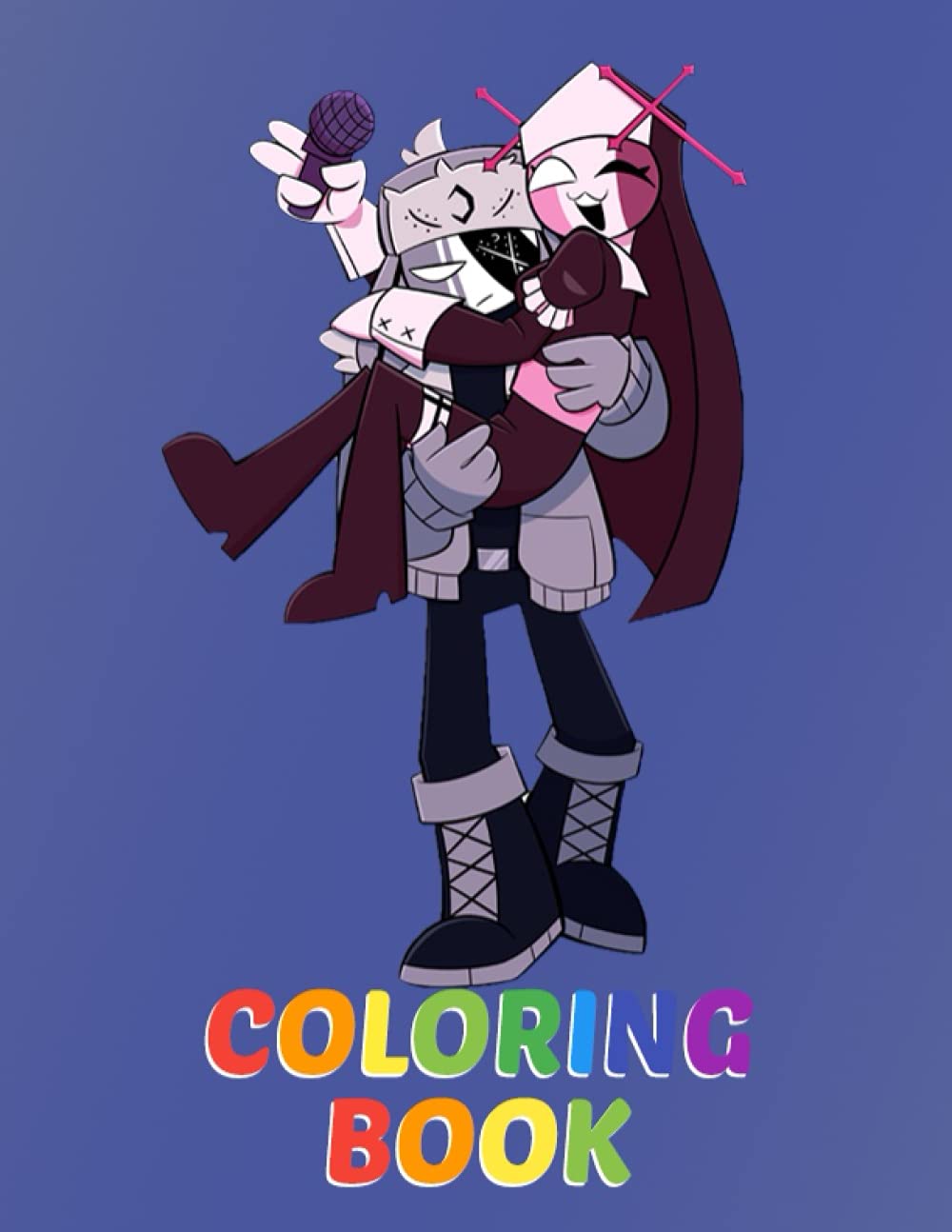 Sarvente Friday Night Funkin Coloring Book for Kids: Fun Children's ...