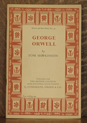 George Orwell by Tom Hopkinson | Goodreads