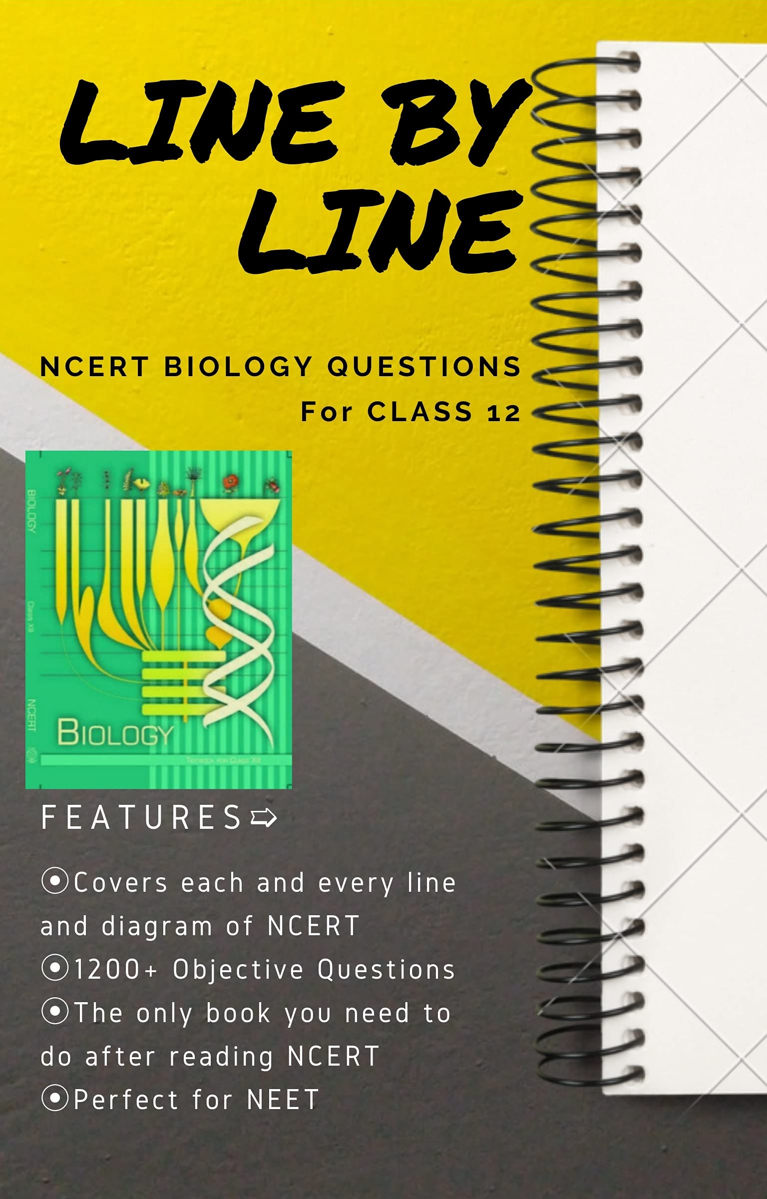 LINE BY LINE NCERT BIOLOGY QUESTIONS FOR CLASS 12: Complete book by LBL ...