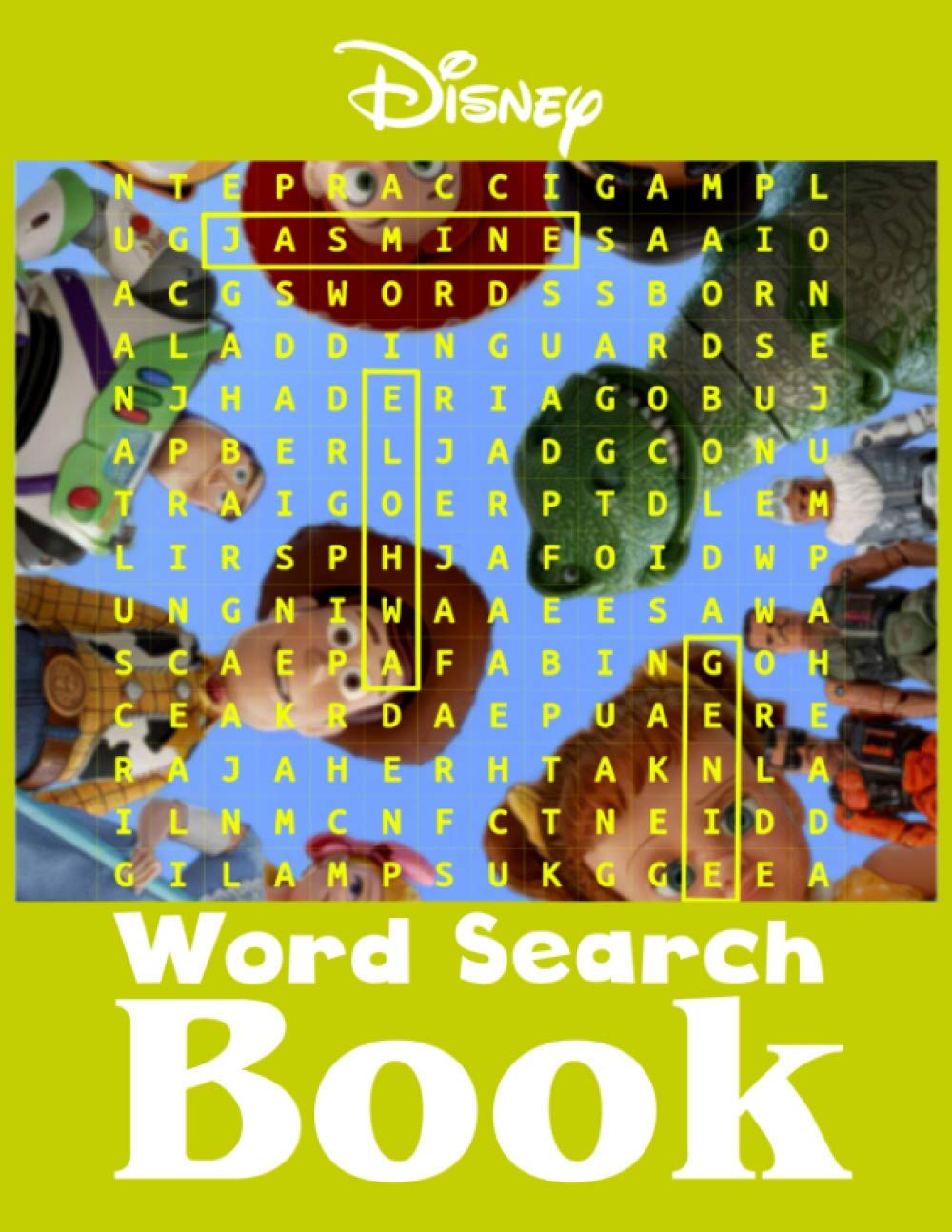 Word Search Book: Word Search Book for Adults and Kids with Disney ...