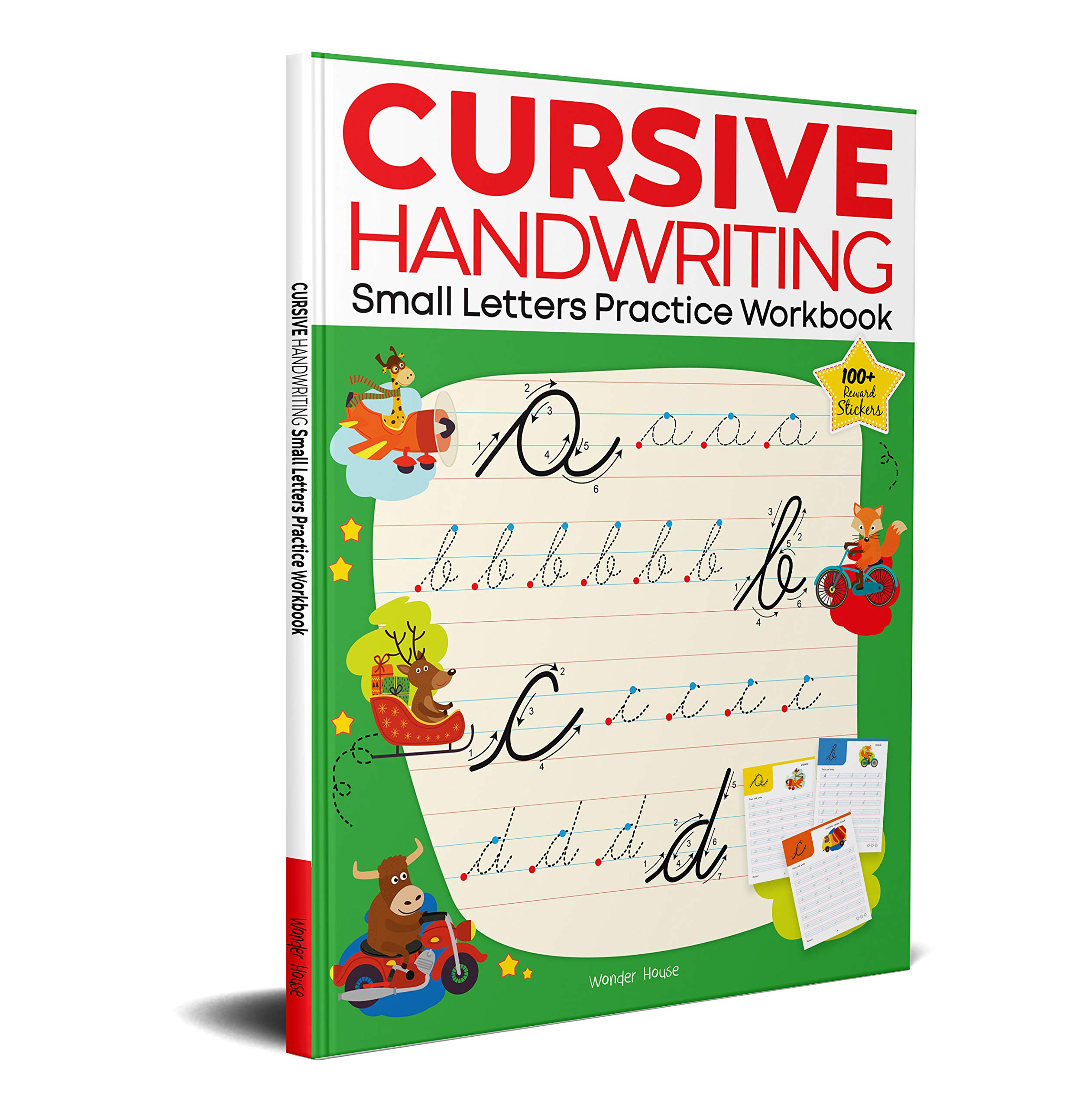 Cursive Handwriting: Small Letters: Practice Workbook For Children by ...