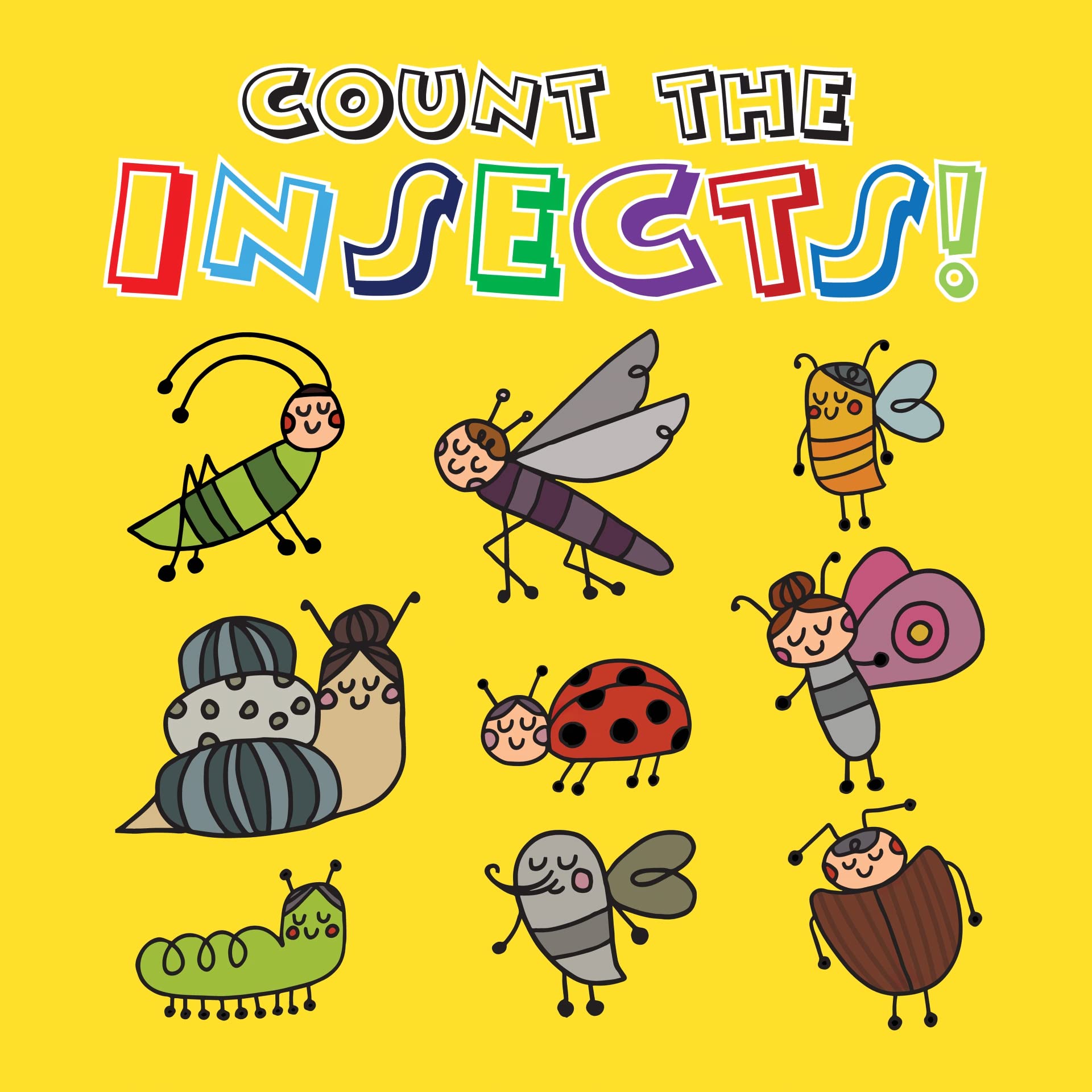 Count The Insects Vol 1 Counting Book For Kid 2 5 Year Old Count The Insects Vol 1 Counting Book For Kid 2 5 Year Old