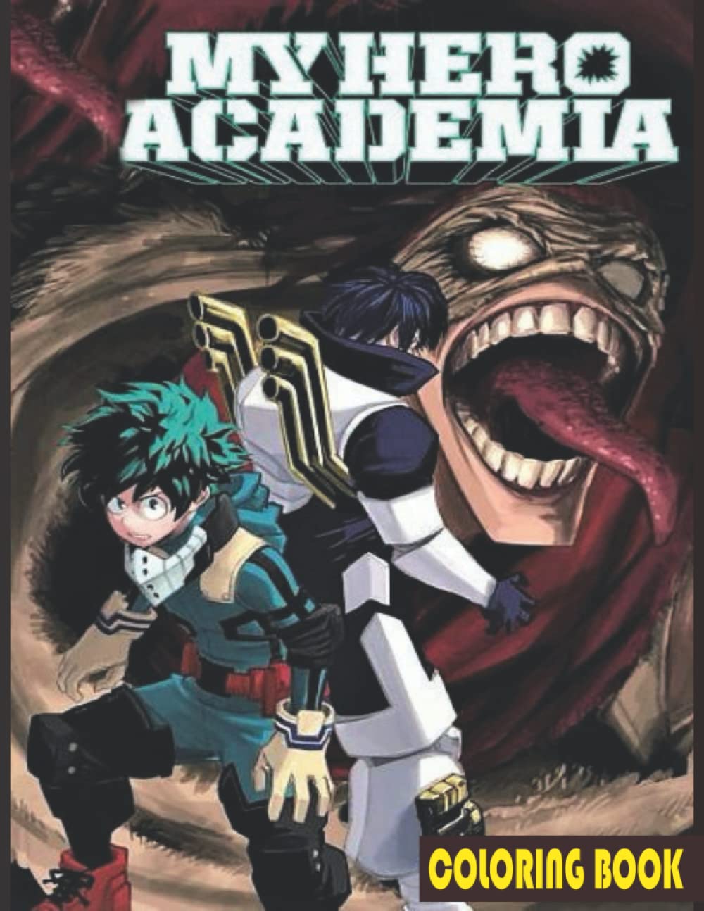 MY HERO ACADEMIA COLORING BOOK: Anime Manga Coloring Books, Coloring ...