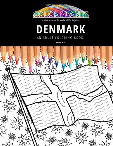 DENMARK: AN ADULT COLORING BOOK: An Awesome Coloring Book For Adults by ...