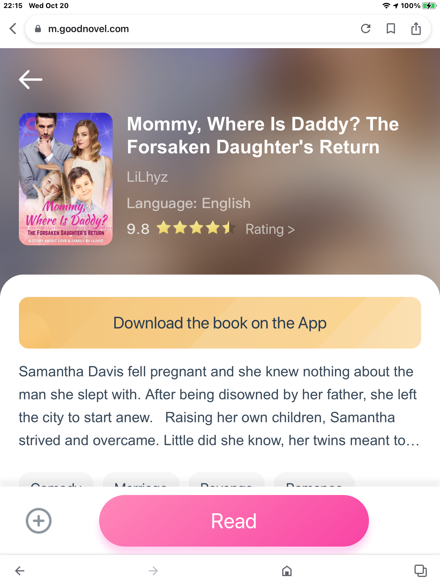 Mommy where is daddy ( The Forsaken Daughter Return) by LiLhyz | Goodreads
