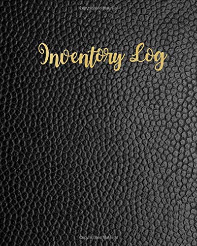 Inventory Log: Stock Level Management, Record & Track Inventory Logbook ...