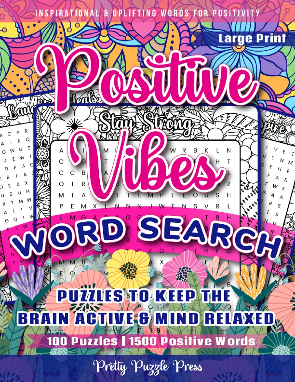Inspirational Word Search for Adults, Teens & Seniors: Large Print Word ...