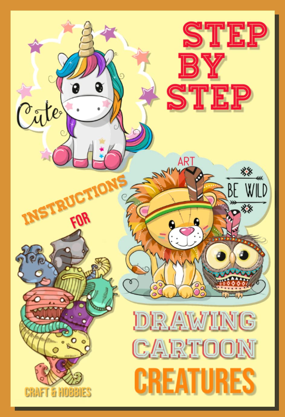 Step-by-step Instructions For Drawing Cartoon Creatures by Chome ...