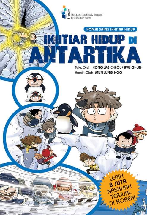 Komik Sains Ikhtiar Hidup 12: Ikhtiar Hidup di Antartika by Hong Jae ...