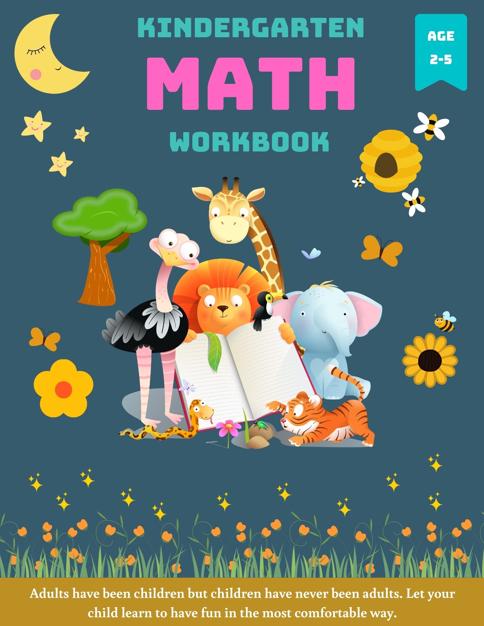 Kindergarten Math Workbook : Age 2-5: Homeschool Kindergarteners ...