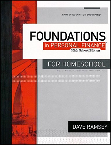 Foundations in Personal Finance Workbook High School Edition For ...
