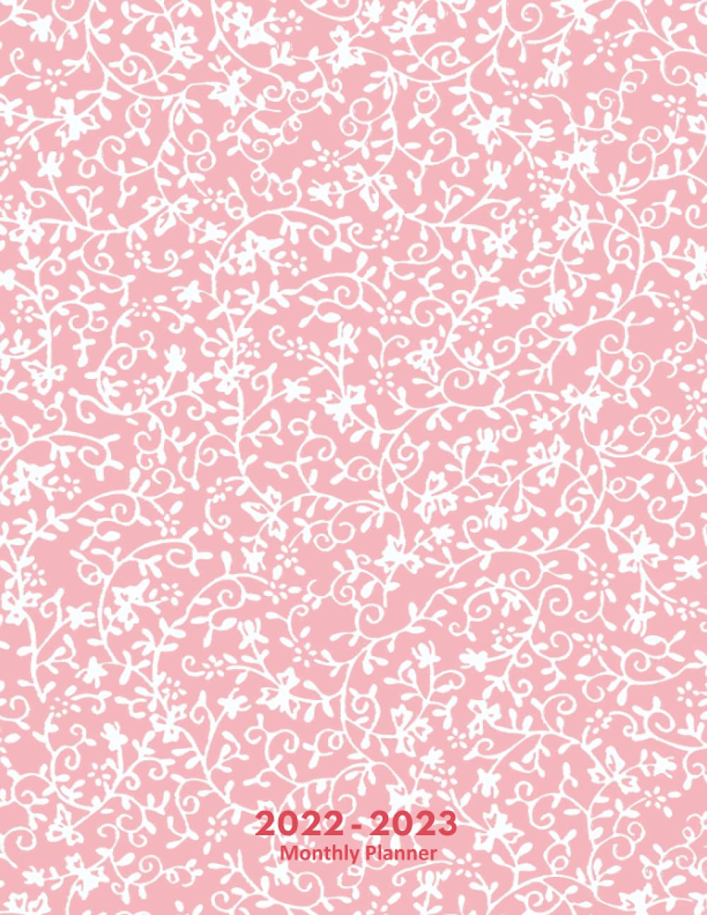 2022 2023 Monthly Planner: Pink Planner For Women, 2 Year Monthly ...