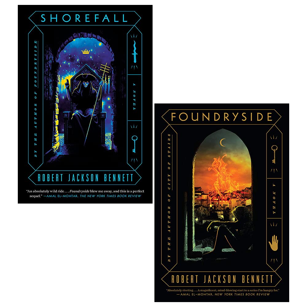 Founders Trilogy Series 2 Books Collection Set by Robert Jackson ...