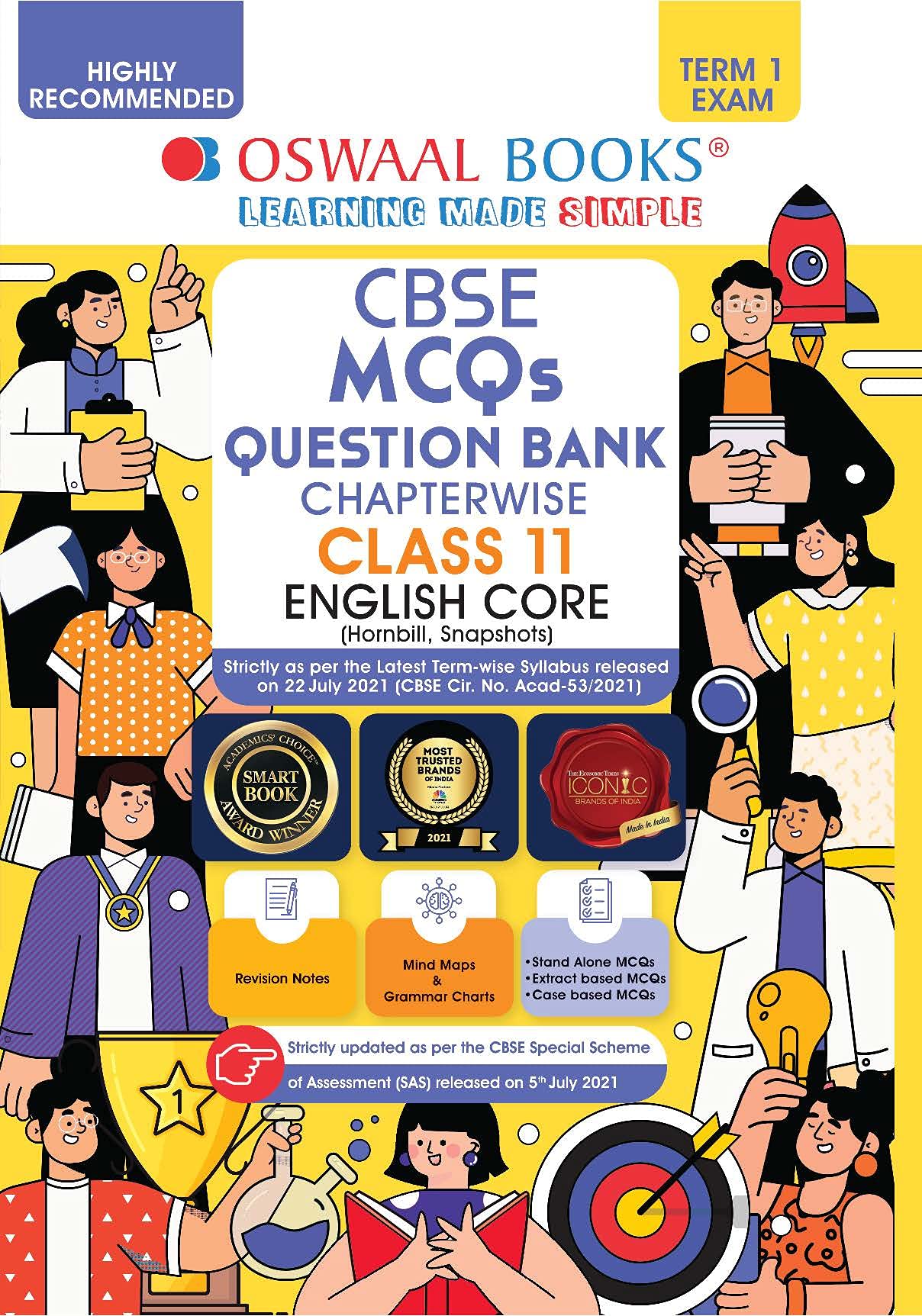 Oswaal CBSE MCQs Question Bank Chapterwise & Topicwise For Term-I ...