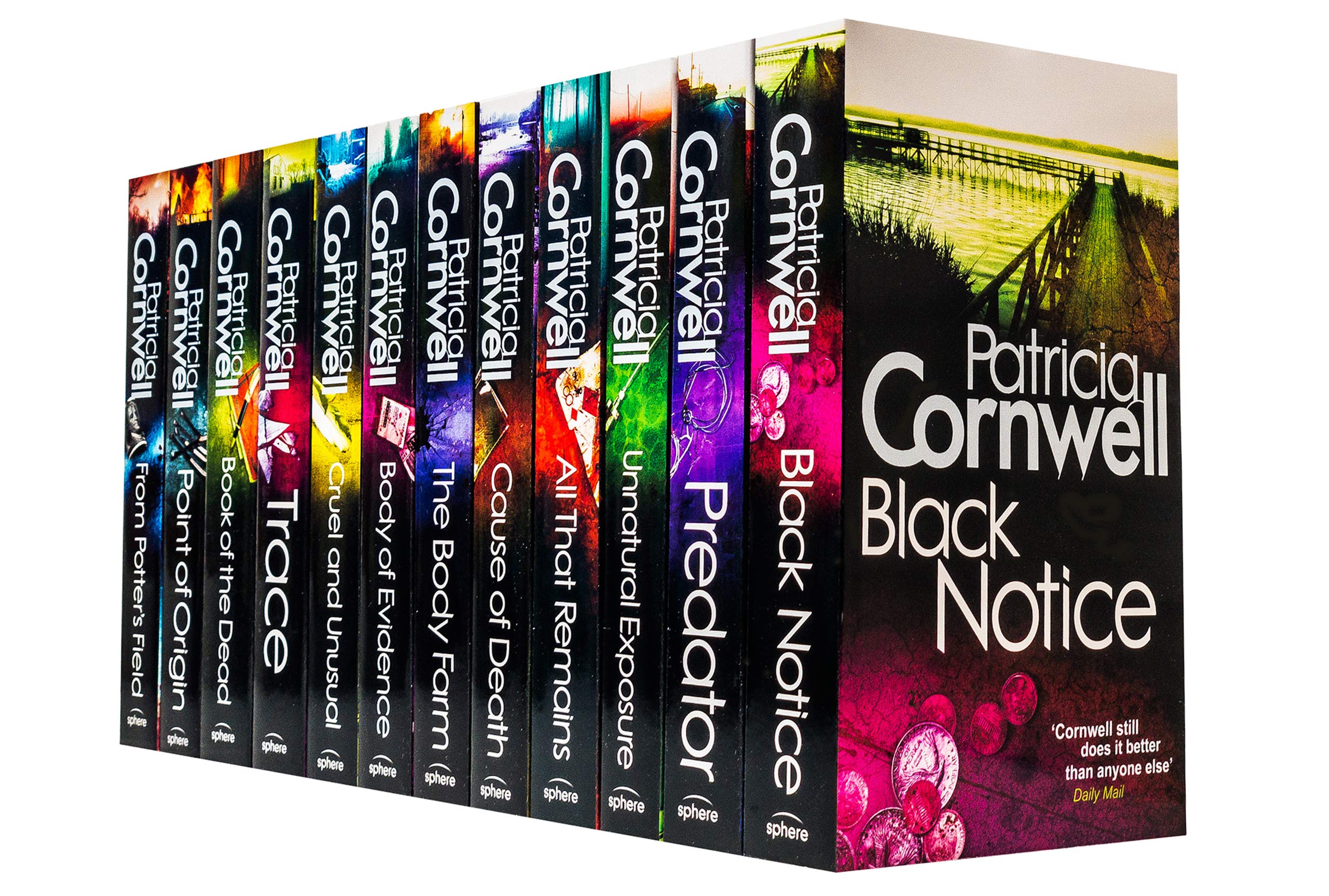 Kay Scarpetta Series 6-15: 12 Books Collection Set By Patricia Cornwell ...