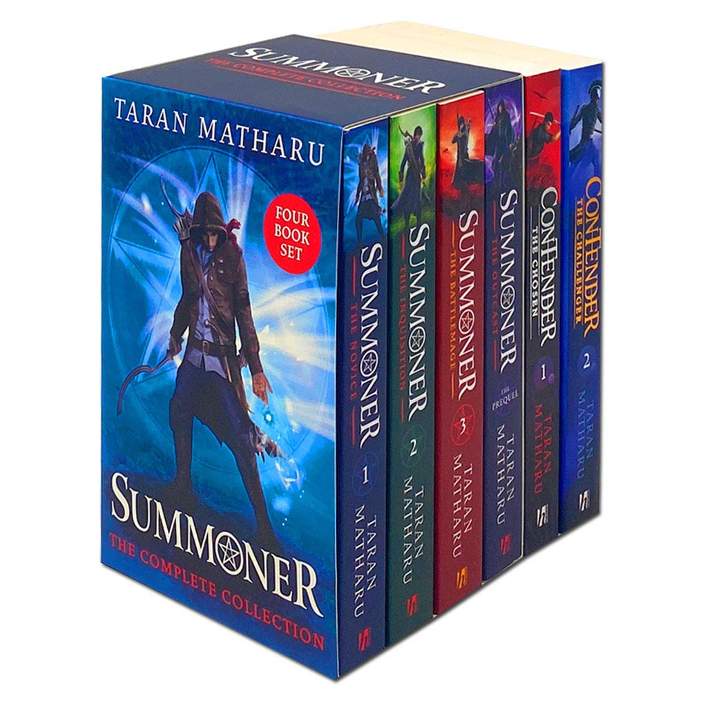 Taran Matharu 6 Books Collection Set Inc Summoner & Contender Series by ...