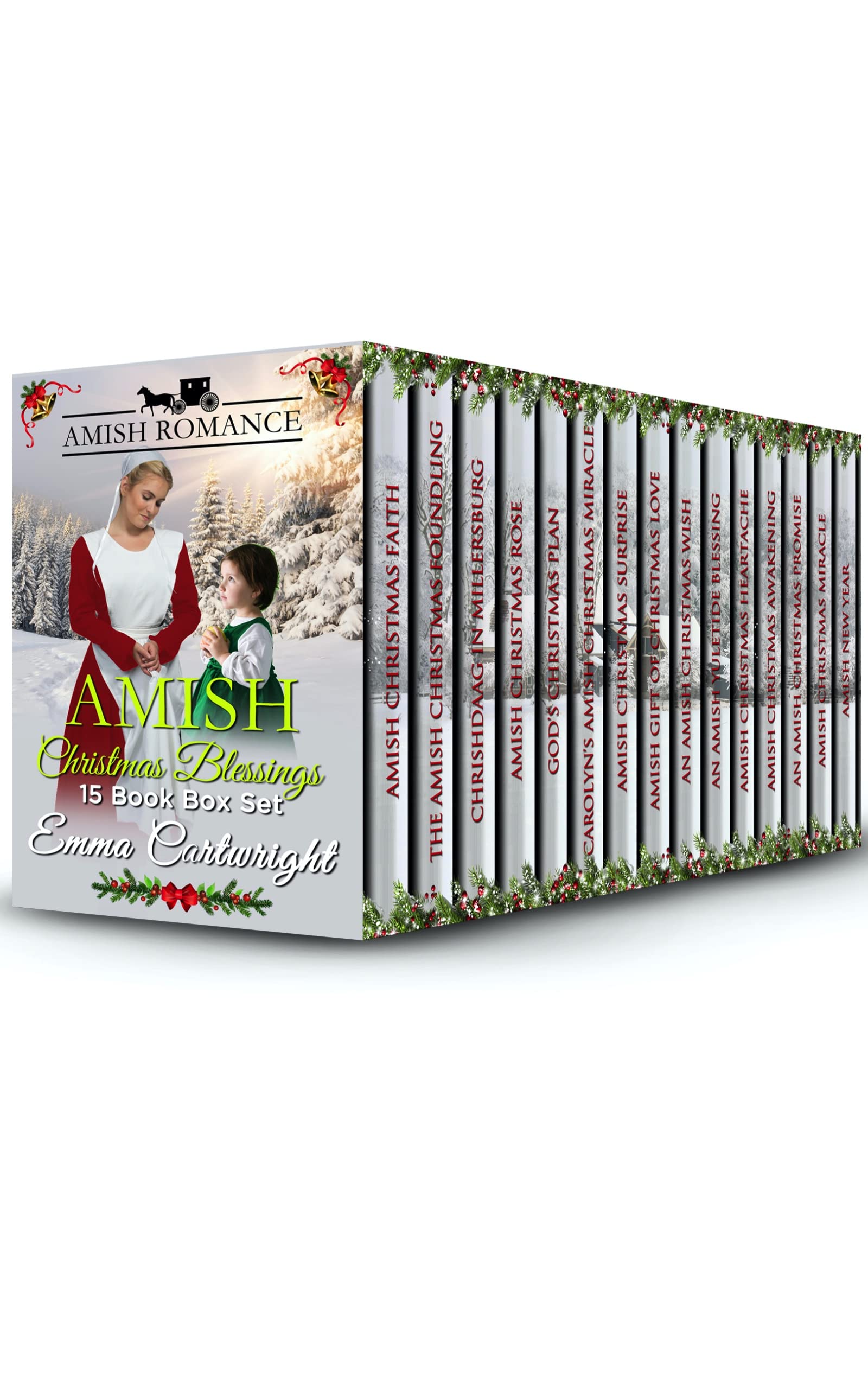 Amish Christmas Blessings Boxset: Bumper Christmas Amish Romance - 15 ...