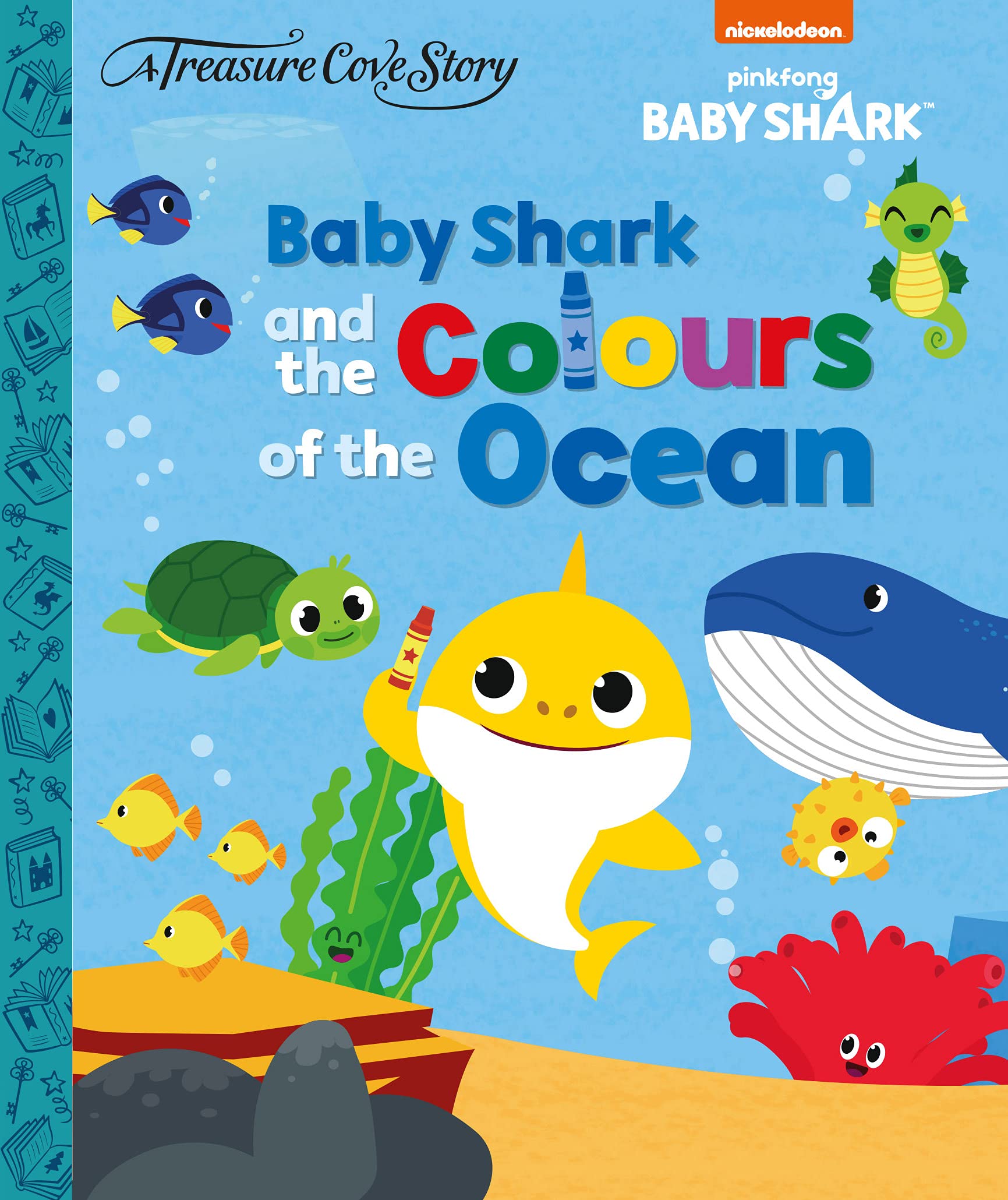 Treasure Cove Stories - Baby Shark Colours of the Ocean by Centum Books ...