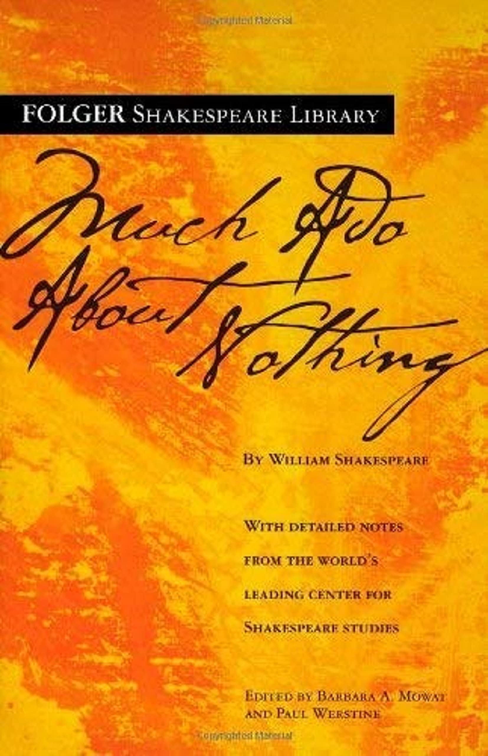 Much Ado About Nothing (Folger Shakespeare Library): Much Ado About ...
