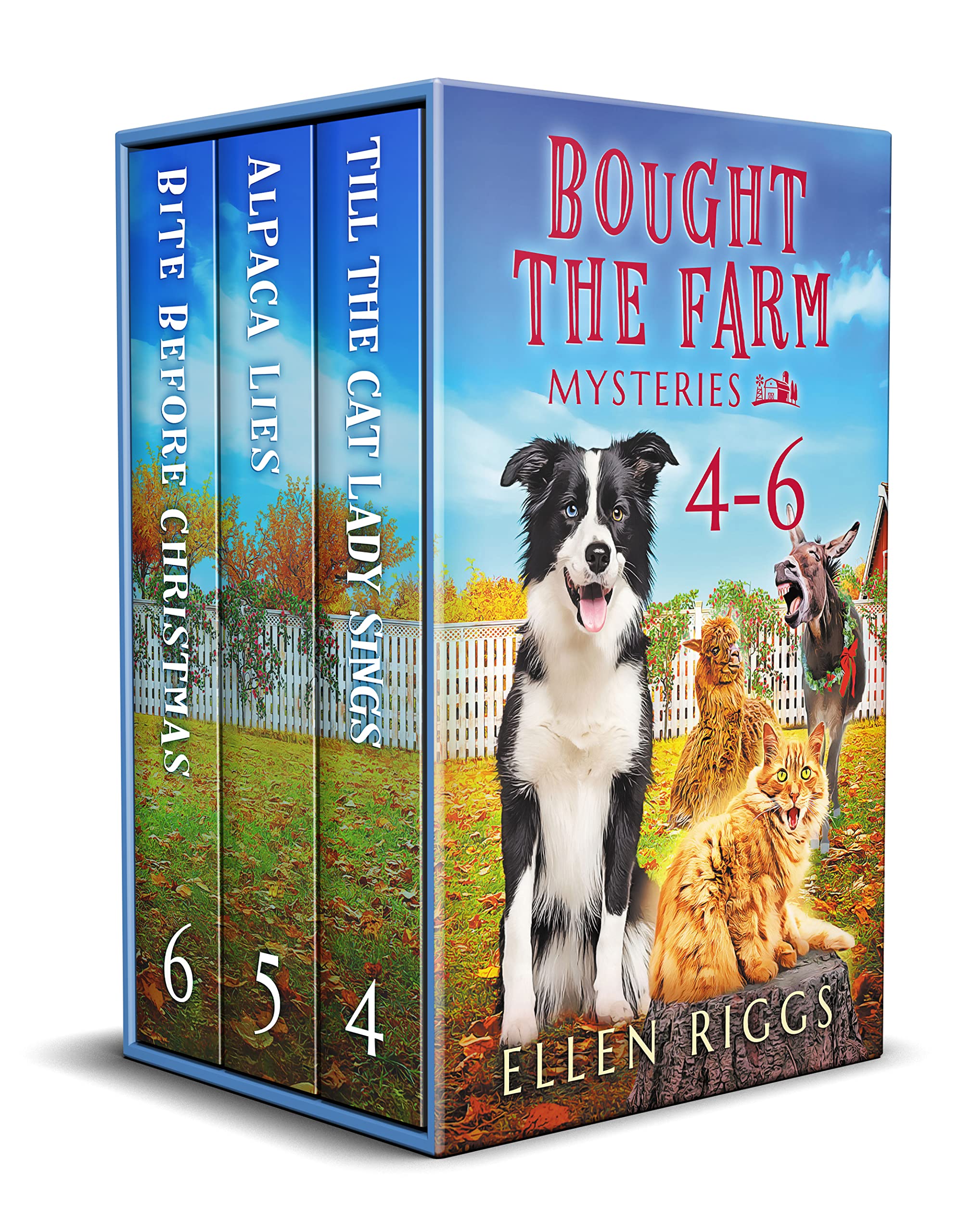 Bought the Farm Mysteries Books 4-6 by Ellen Riggs | Goodreads