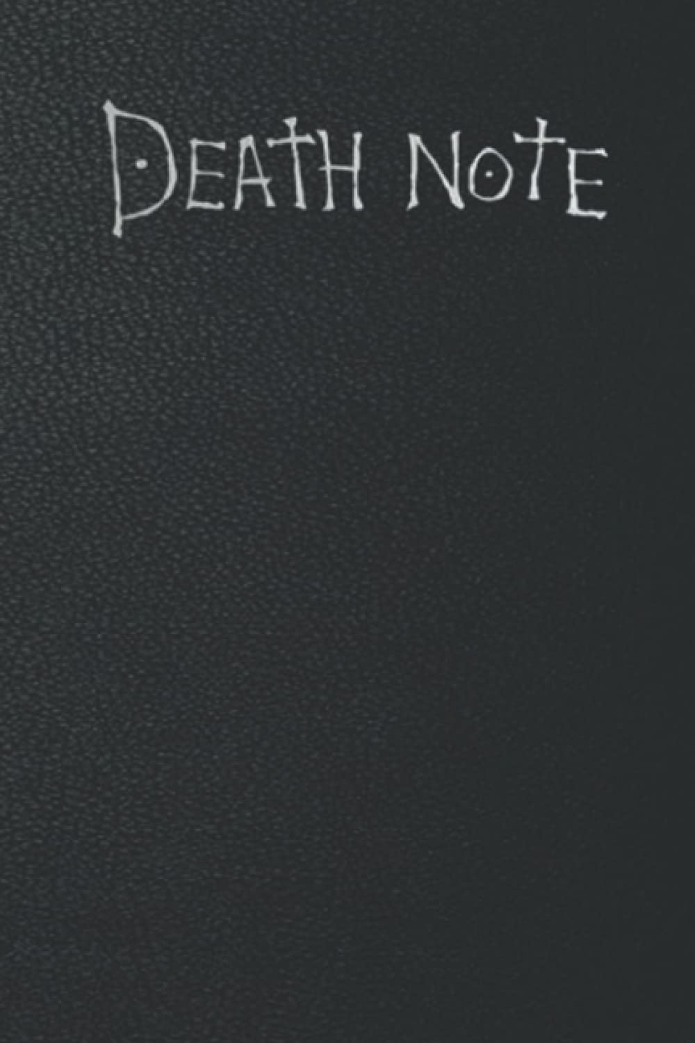 DEATH NOTE NOTEBOOK: 6" x 9" 120 Pgaes, Journal For Death Note. Best ...