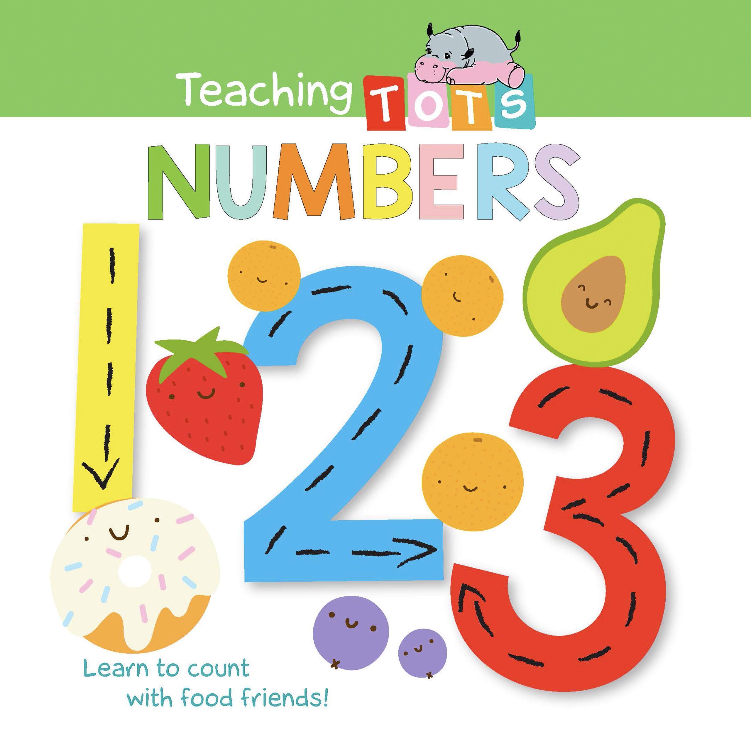 Teaching Tots: Numbers - Padded Board Book - 123 - Educational by ...