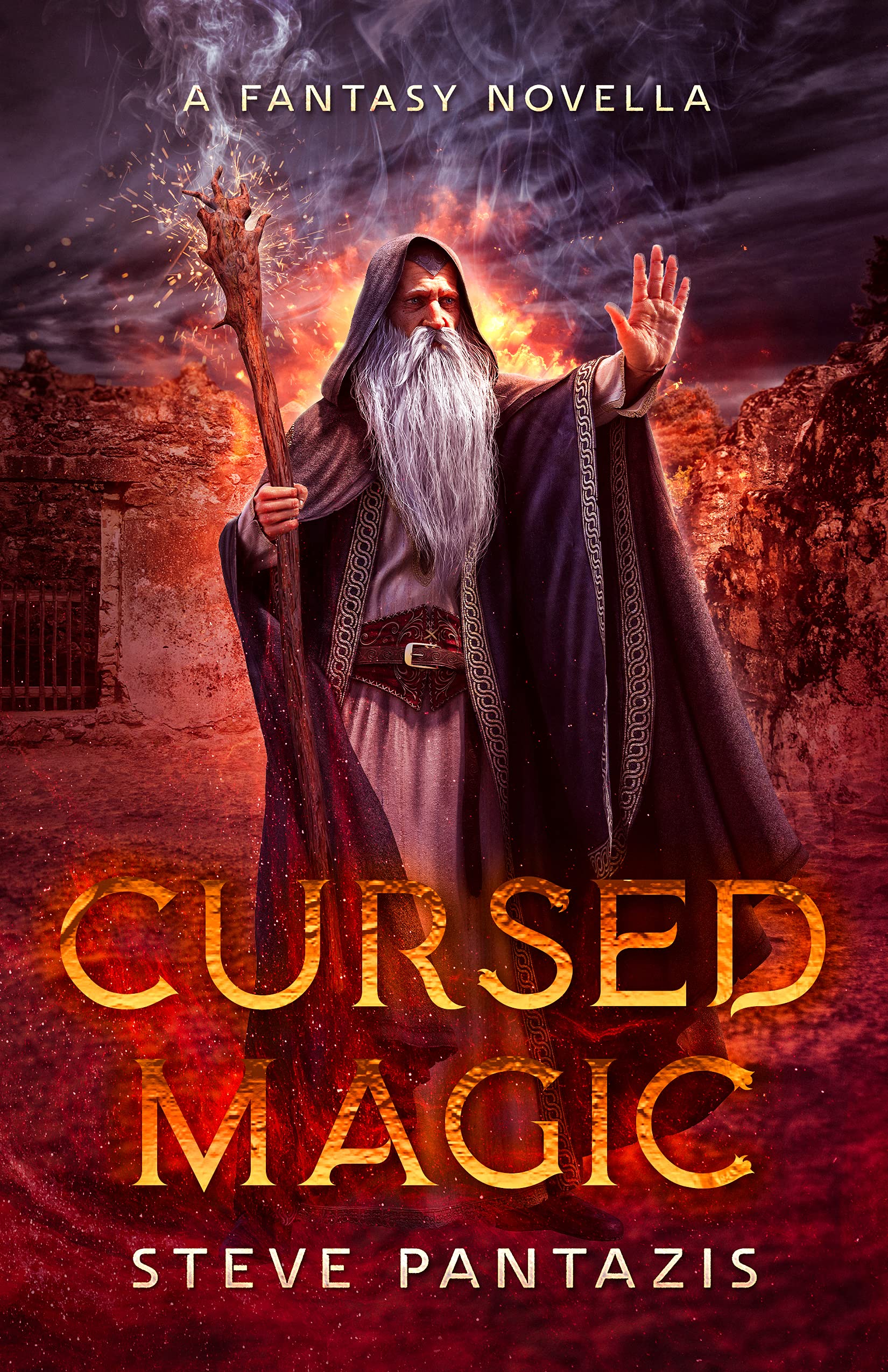 Cursed Magic: Epic fantasy novella by Steve Pantazis | Goodreads