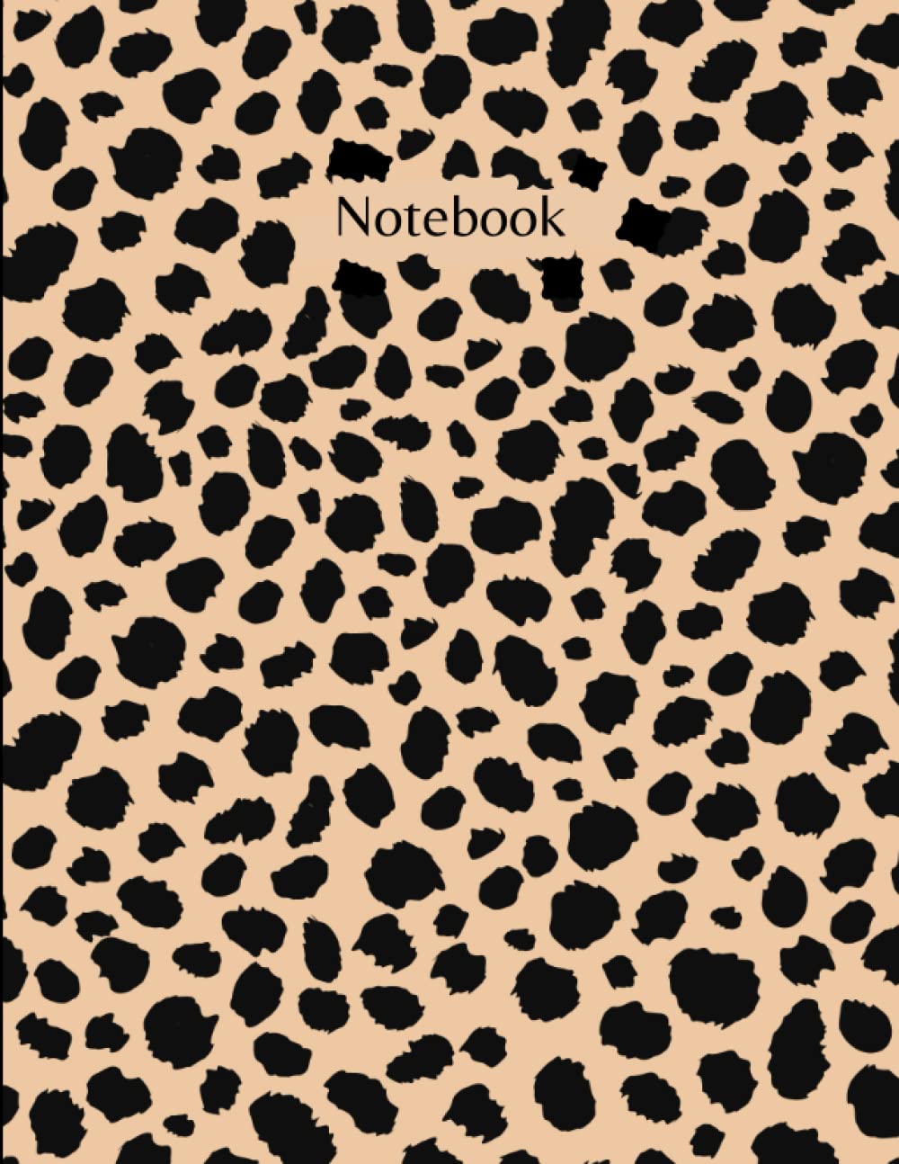Notebook: Leopard Print Composition Notebook 200 Ruled Lined Pages. by ...