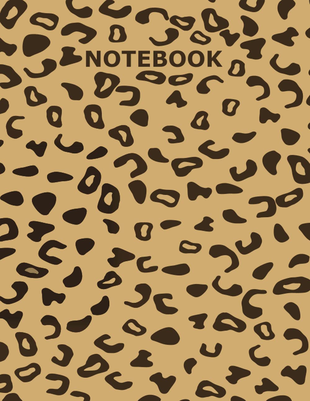 Notebook: Cheetah Print Composition Notebook - Leopard Print Notebook ...