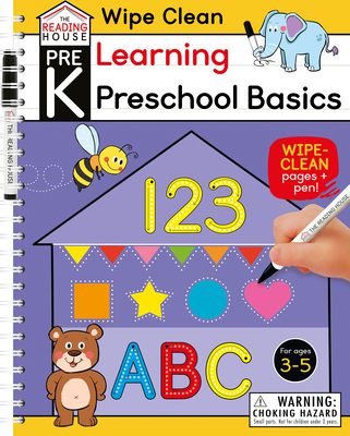 Learning Preschool Basics (Pre-K Wipe Clean Workbook) by The Reading ...