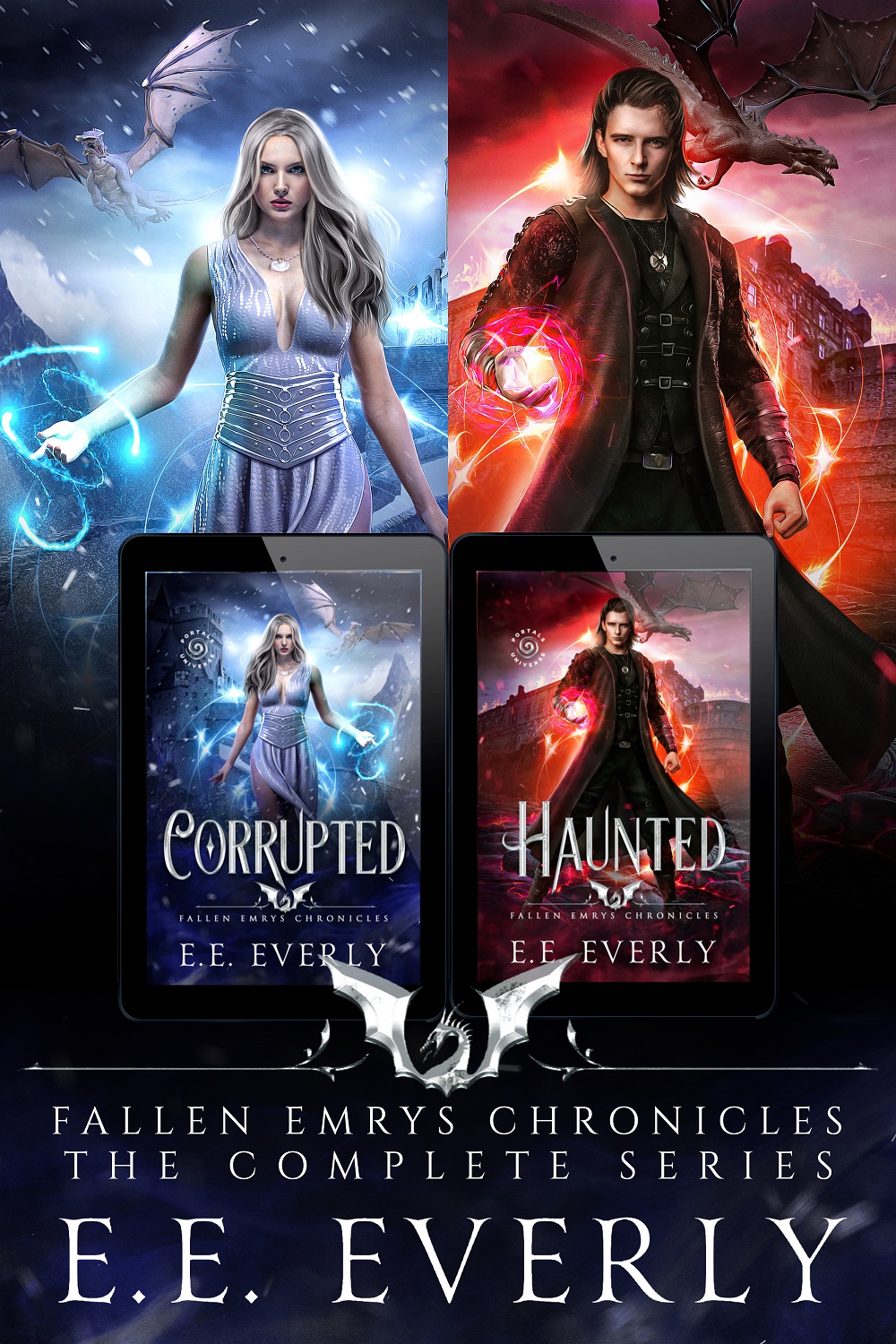 Fallen Emrys Chronicles: The Complete Series (Books 1-2): An Epic ...