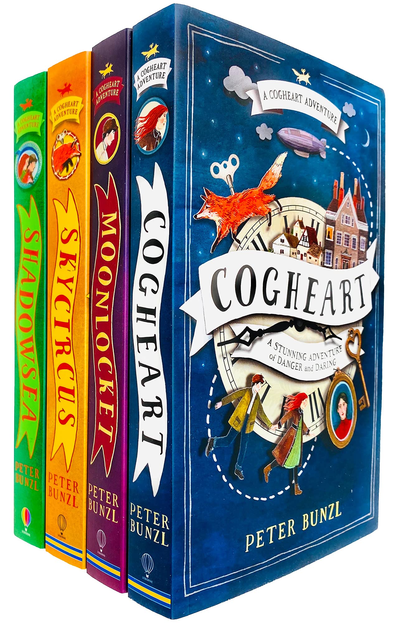 The Cogheart Adventures 4 Books Collection Set by Peter Bunzl by Peter ...