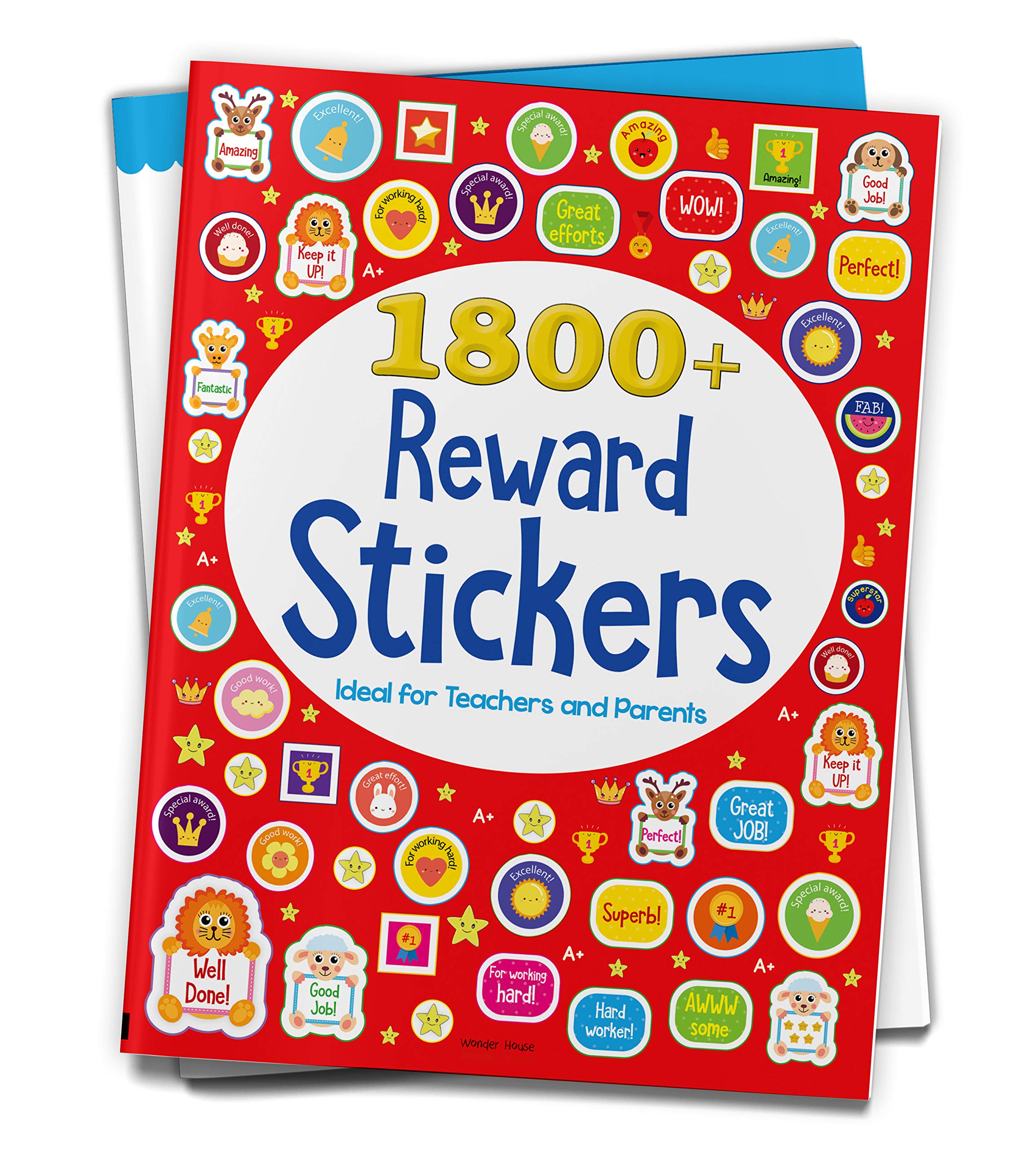 1800+ Reward Stickers - Ideal For Teachers And Parents: Sticker Book ...