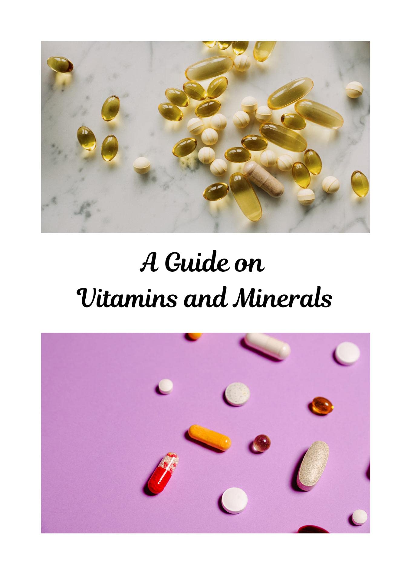 A Guide on Vitamins and Minerals by Emily Grabham | Goodreads