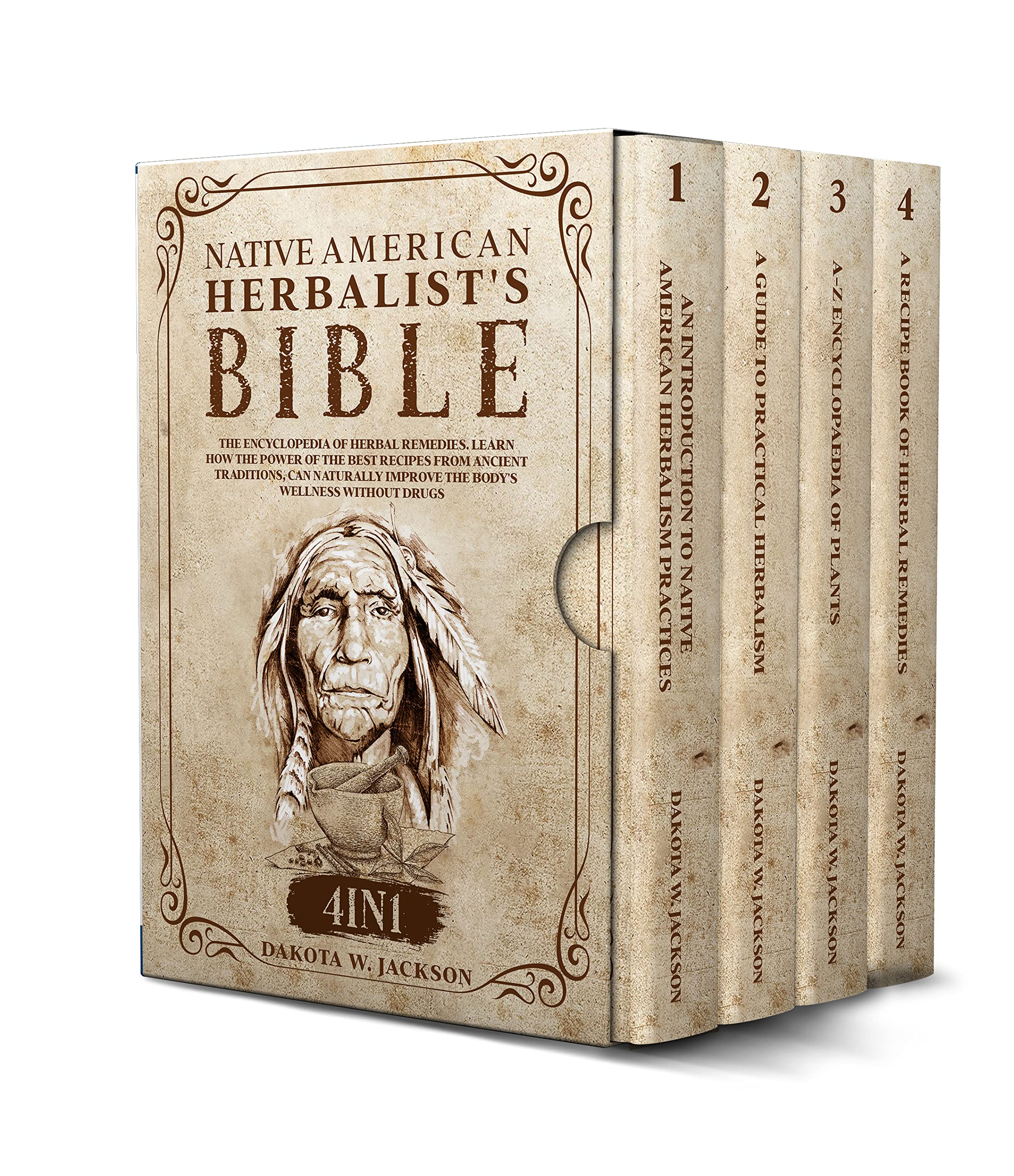 Native American Herbalist's Bible: 4in1 - The Encyclopedia of Herbal ...