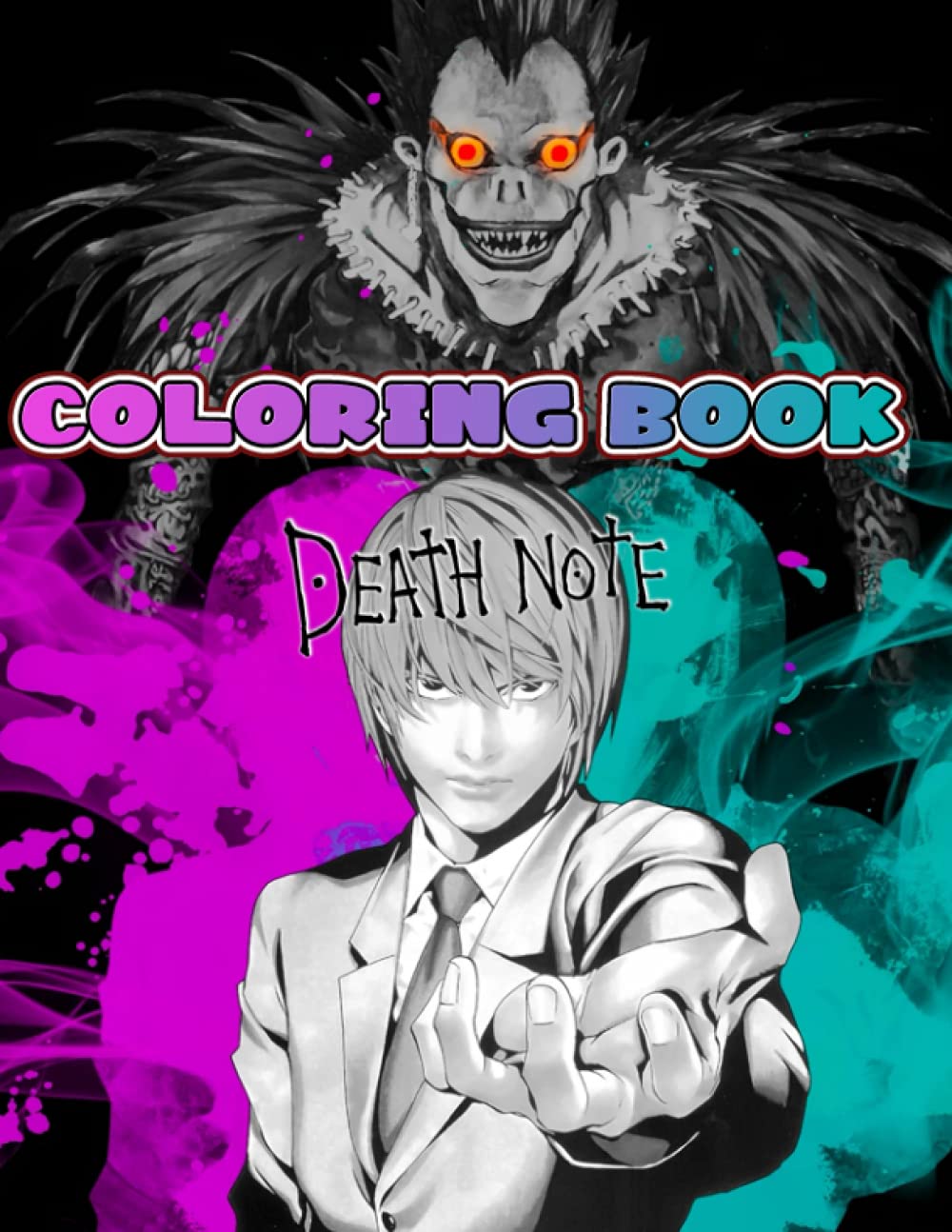 Death Note Coloring Book: Amazing gift for All Ages and Fans with High ...