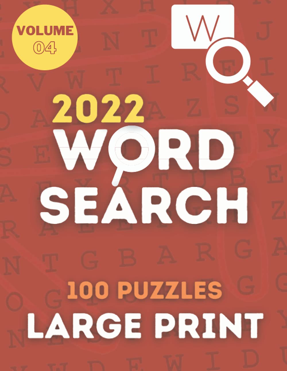 2022 Word Search Large Print Puzzle Book. Volume 04: Word Search for ...