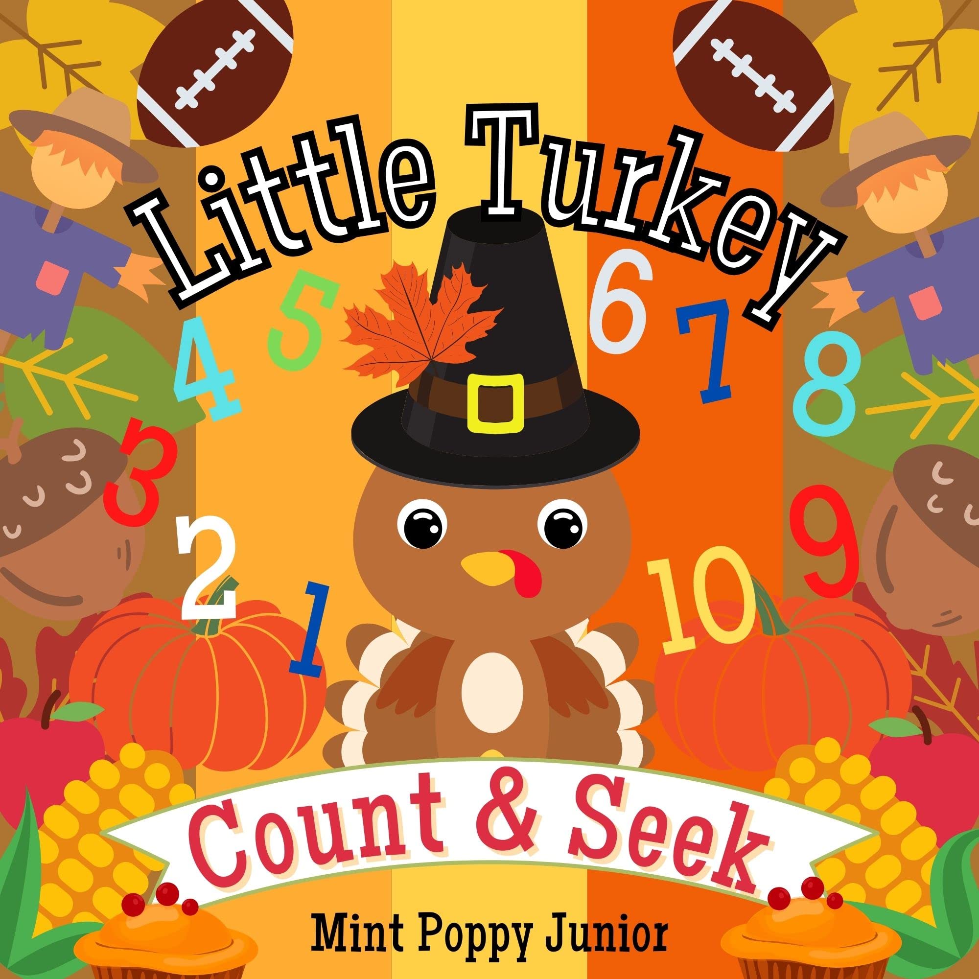 Little Turkey Count and Seek: Interactive Thanksgiving Activity Book ...
