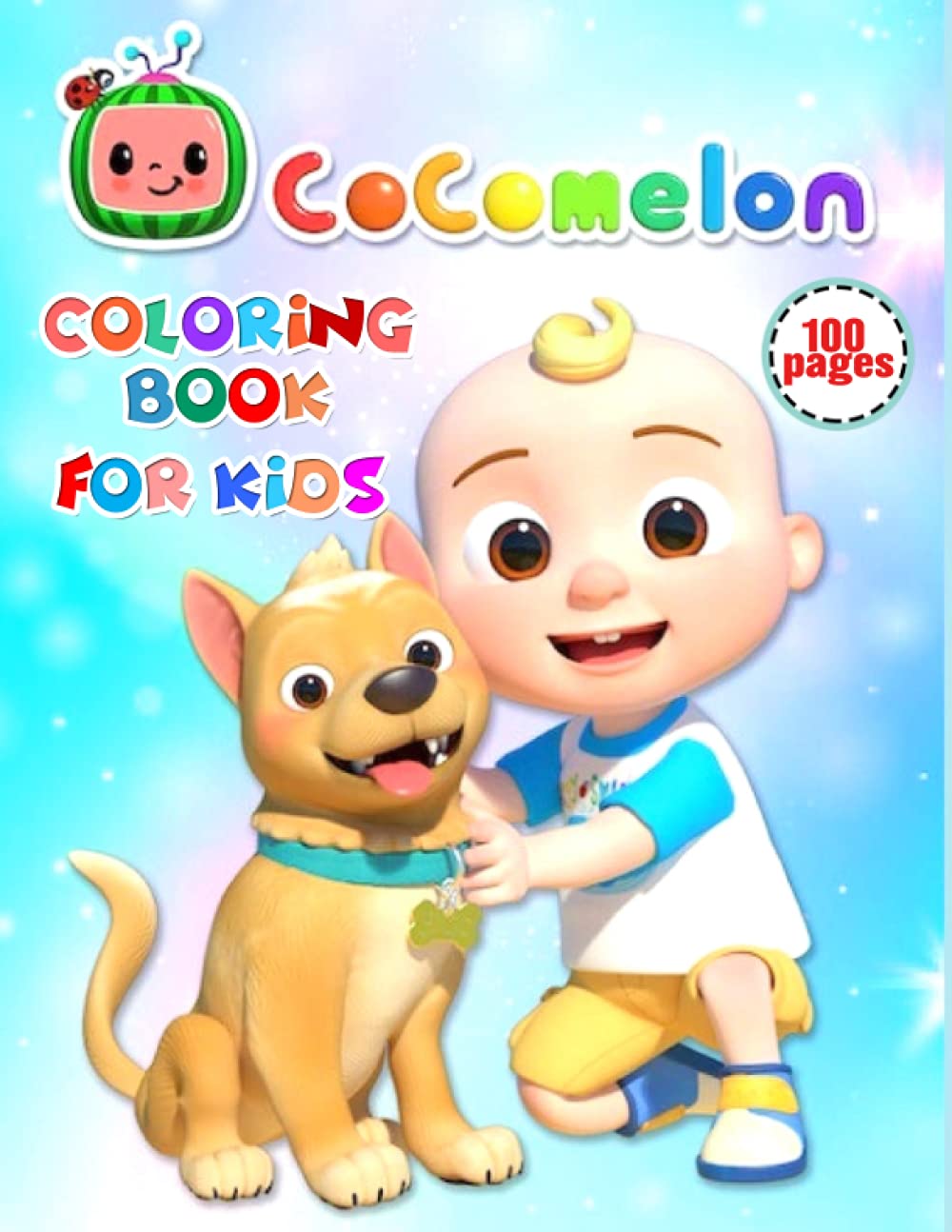 cocomelon coloring book For Kids 100 pages: Gift For Kids Who Love ...