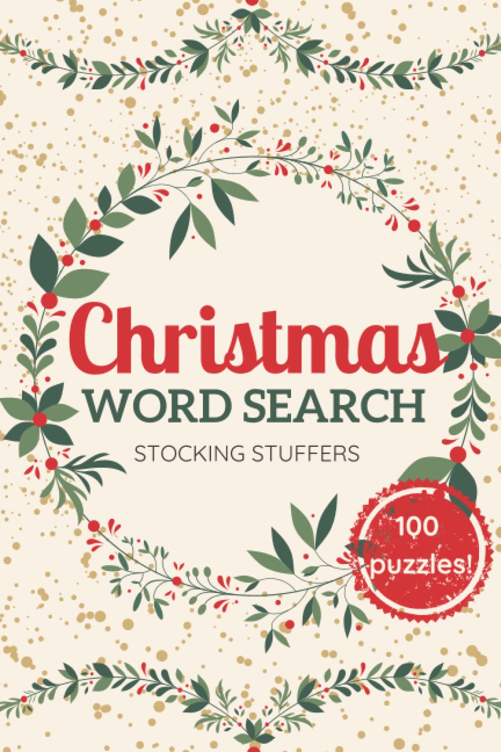 Christmas Word Search Stocking Stuffers: 100 Puzzles: Fun Holiday ...