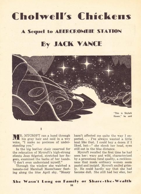 Cholwell’s Chickens (short story) by Jack Vance | Goodreads