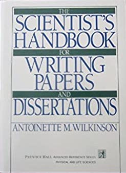 Scientist's Handbook for Writing Papers and Dissertations by Antoinette ...