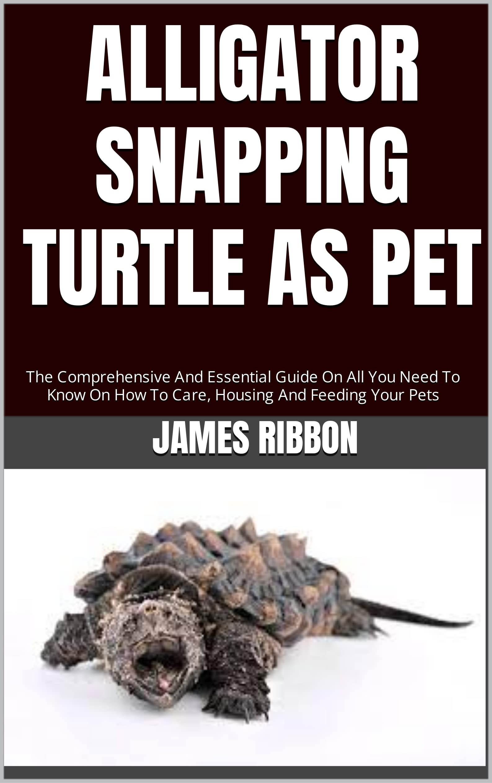 ALLIGATOR SNAPPING TURTLE AS PET : The Comprehensive And Essential ...