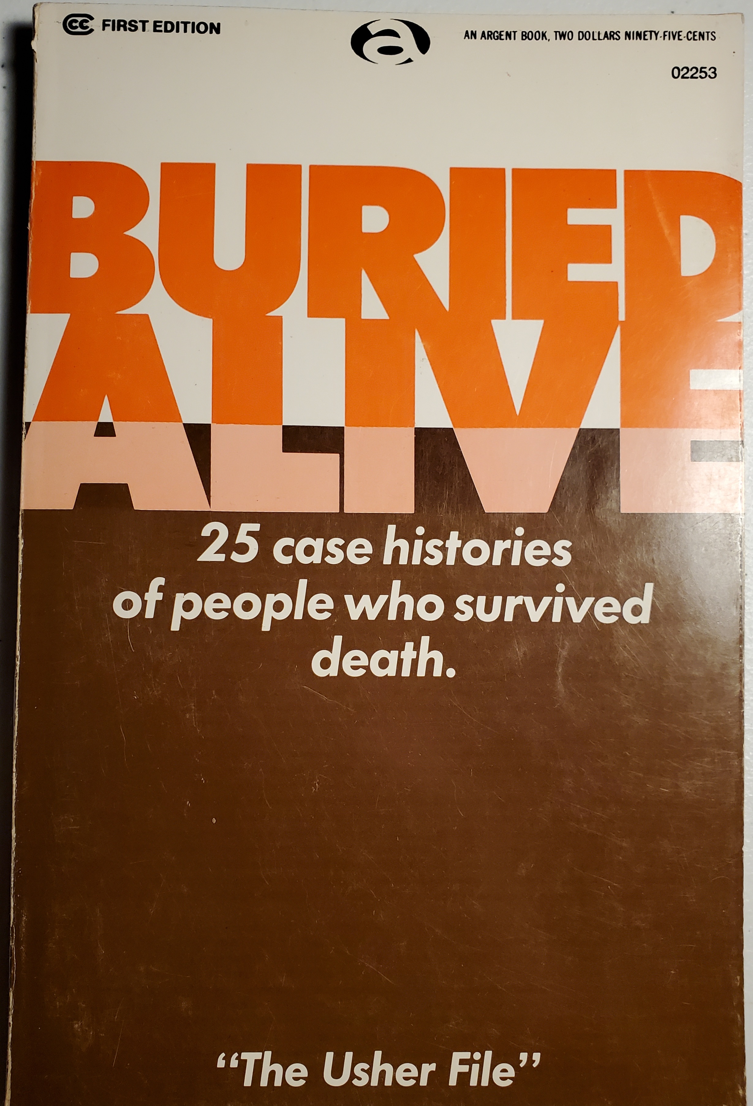 Buried Alive "The Usher File" by Robert Tralins | Goodreads