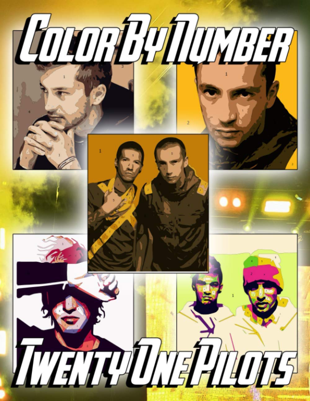 Twenty One Pilots Color by Number: An Awesome Coloring Book For Adults ...