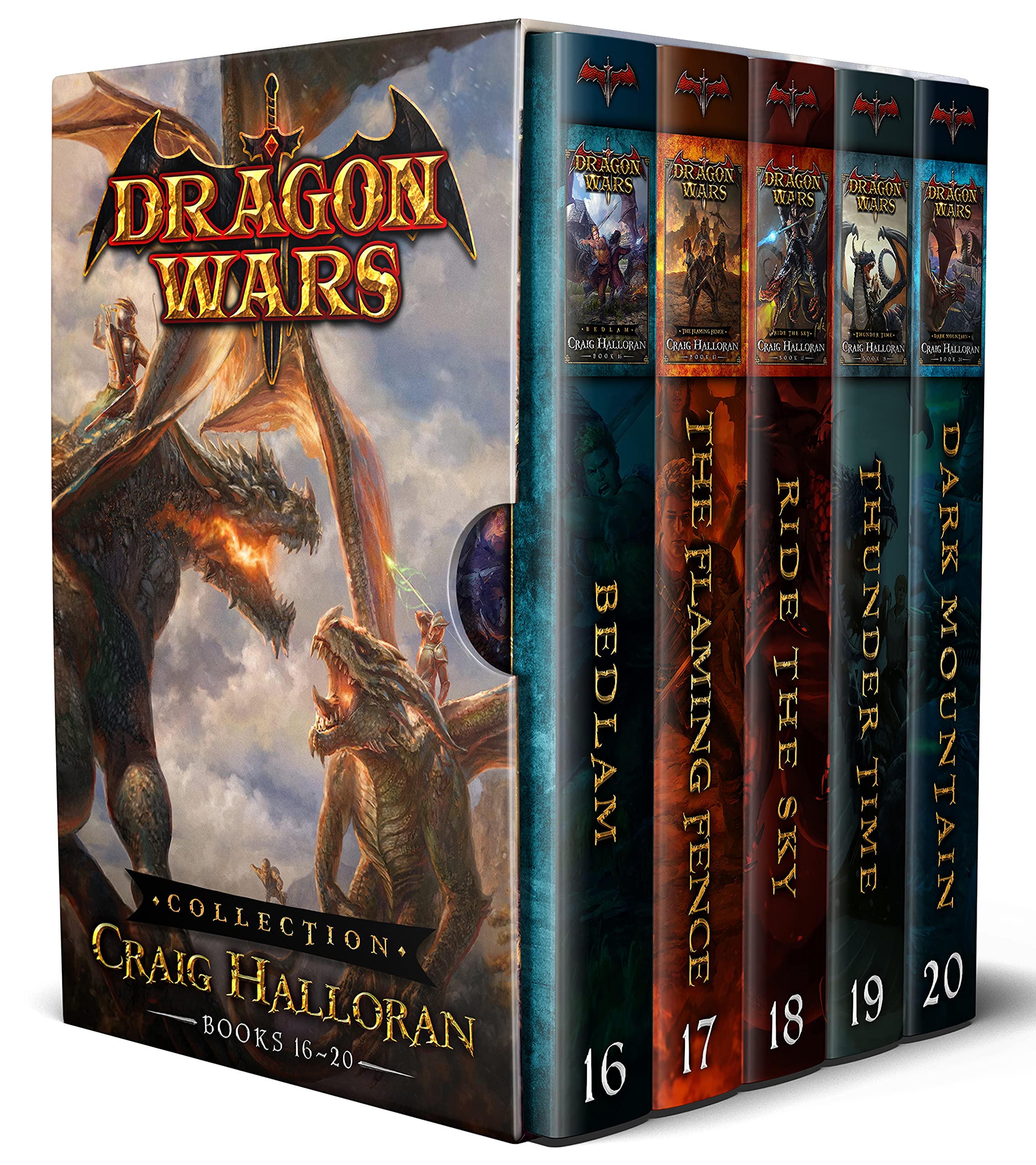 Dragon Wars Collection: Books 16-20: Epic Fantasy Adventure Quest ...